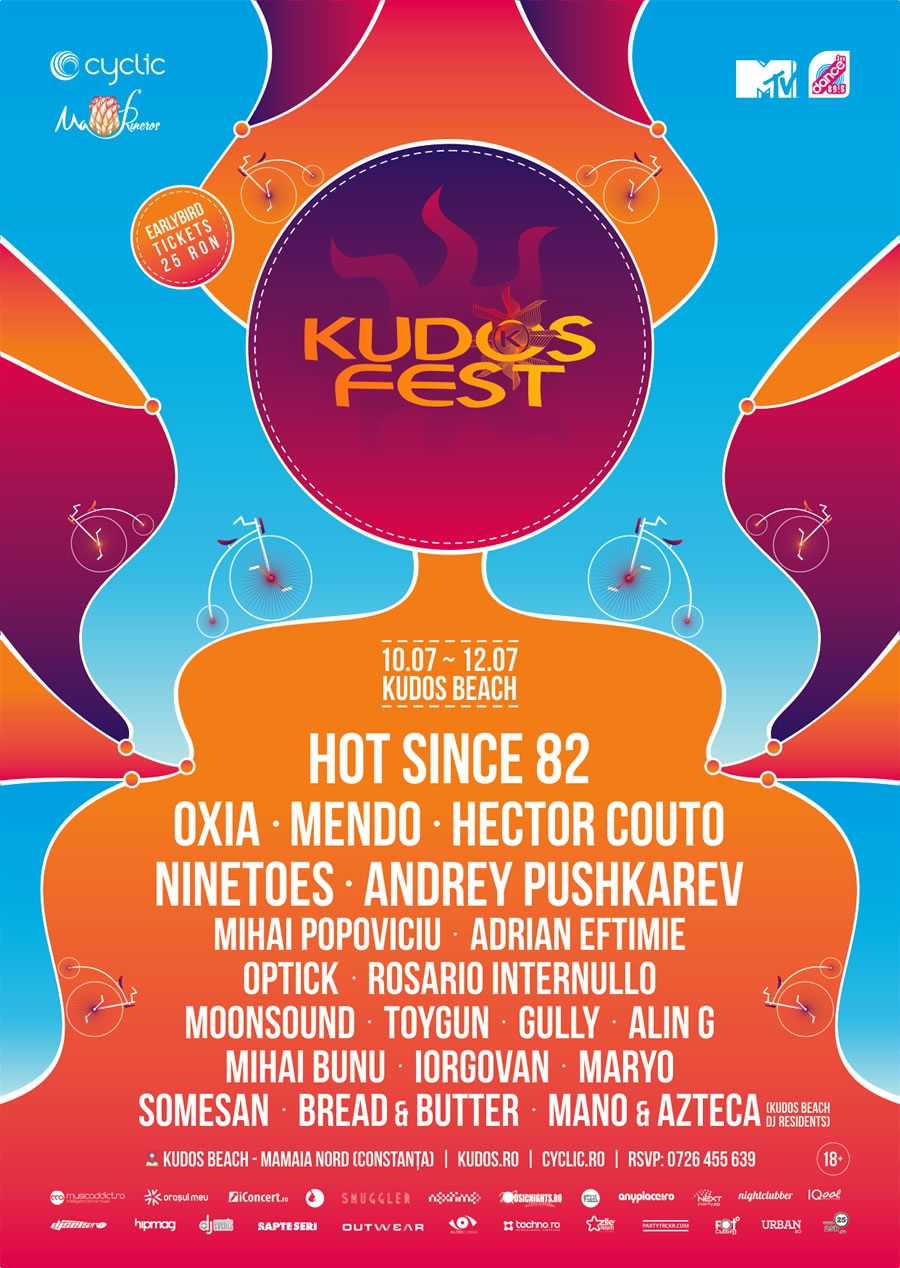 Bilete: Kudos Beach, 10 July 2015, 12.00, Constanța